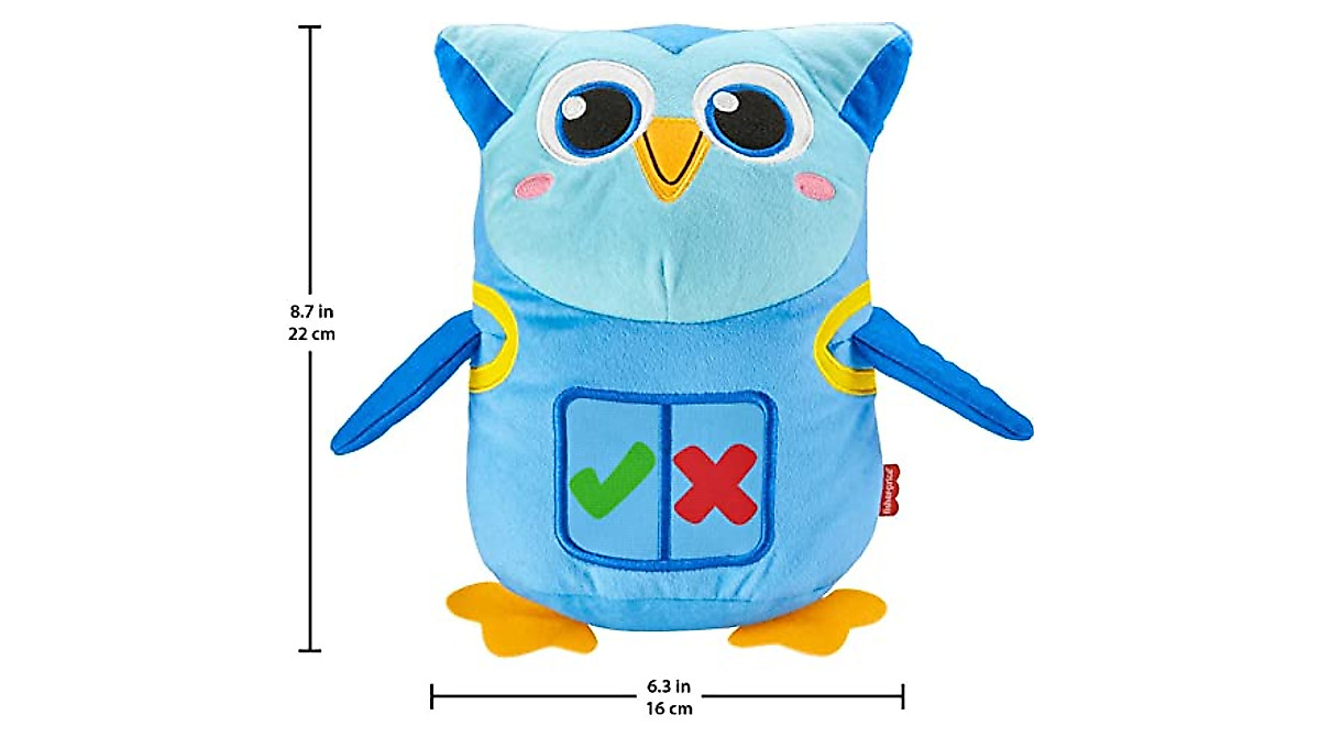 Fisher-Price Guess & Press Owl | Interactive Learning Toy