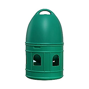 WeiLaiKeQi Pigeon Water Dispenser Automatic Feeder, 10L Water Pot Container, Large Capacity Waterer, Bird Feeding Drinker for Chicken Parrot Duck Parakeet, Green