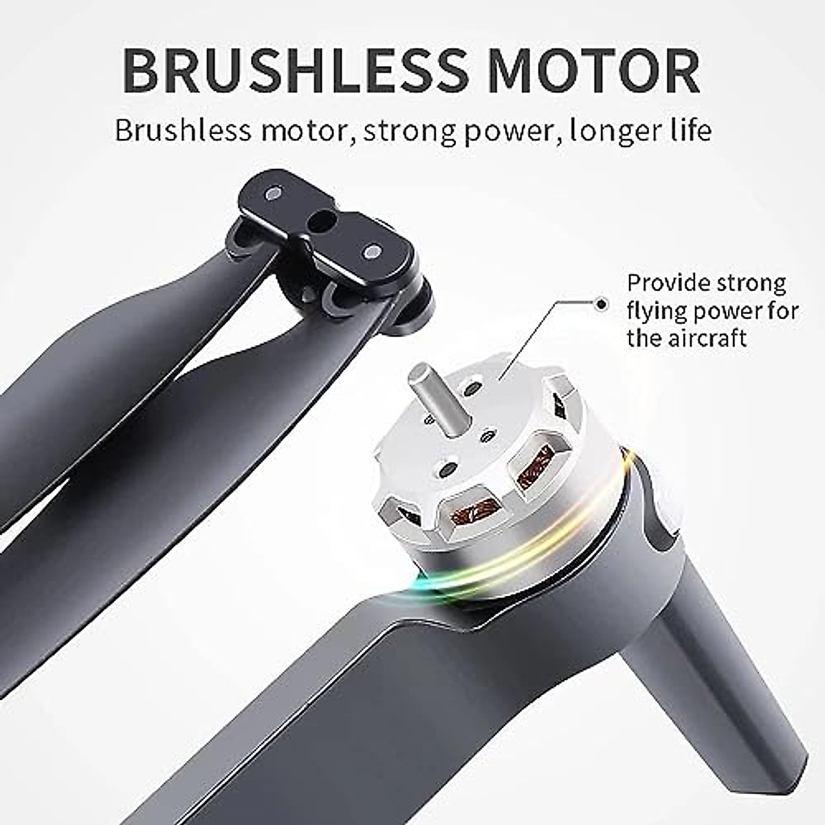 RKSTD GPS RC Drone With 4K Ultra HD Camera, Suitable For Adult Beginners, Foldable FPV RC Quadcopter, Brushless Motor, Follow Me, Smart Return, 5G Transmission, Altitude Hold