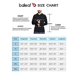 BALEAF Men's UV SPF Hoodie Shirt UPF 50+ Sun Protection Long Sleeve T-Shirts Rash Guard Fishing Swimming Lightweight Black M