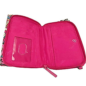 Vera Bradley RFID 3 in 1 Crossbody Clutch Wallet Bag (Sunburst Floral)