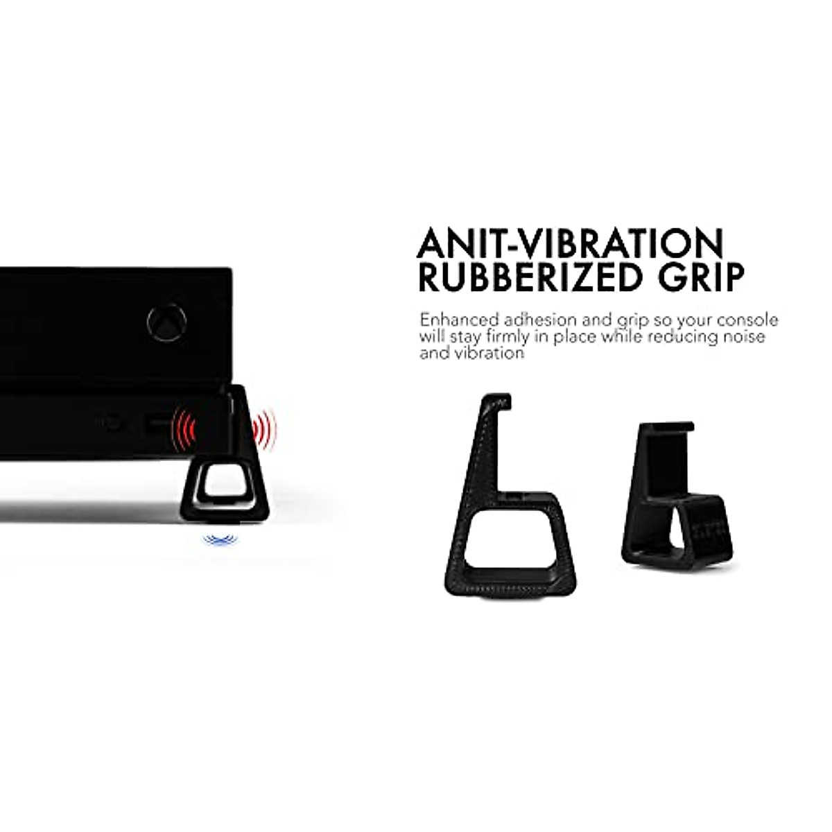 Glistco Simple Feet - Horizontal Stand Compatible with Xbox One S