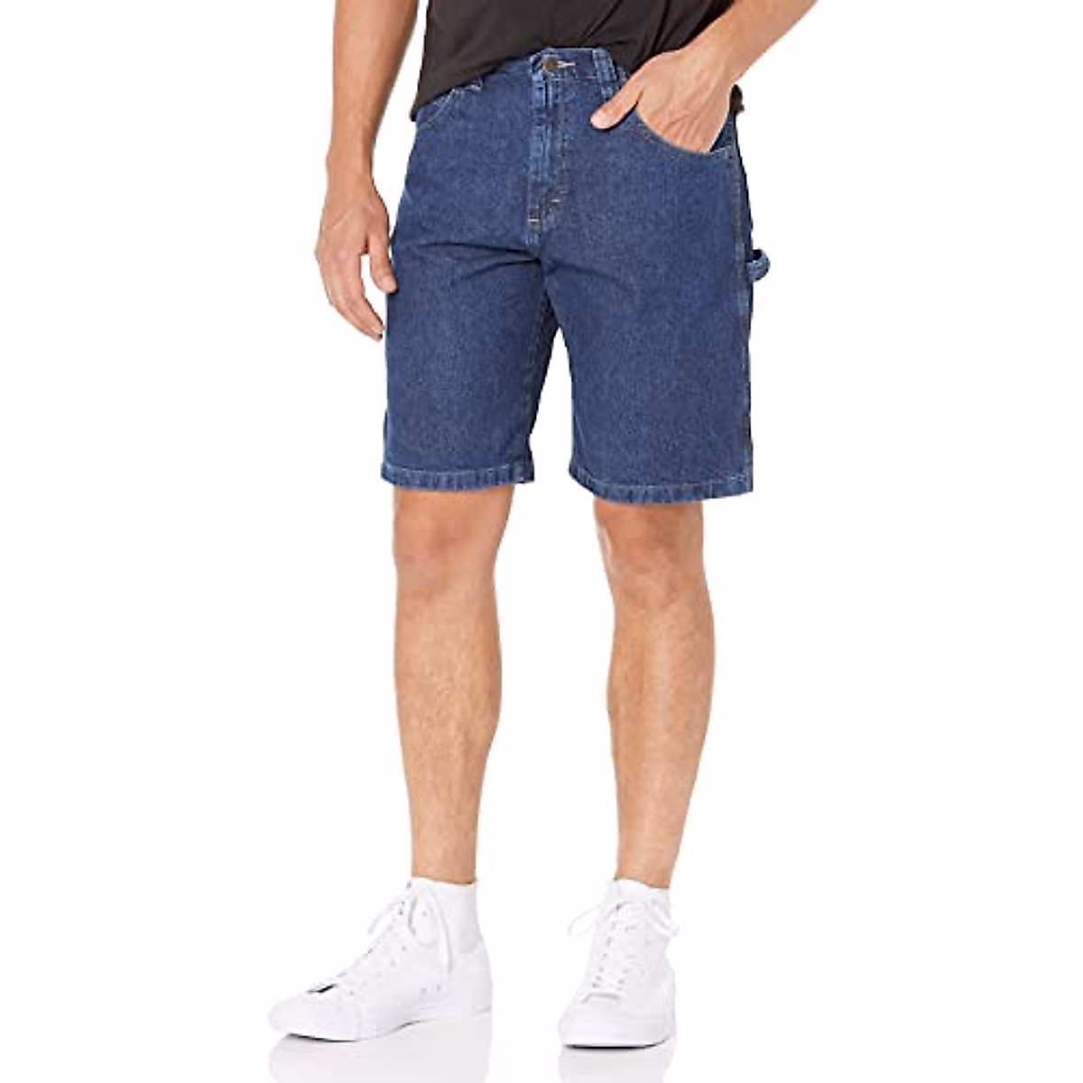 Wrangler Authentics mens Loose Fit Carpenter cargo shorts, Retro Stone, 38 US