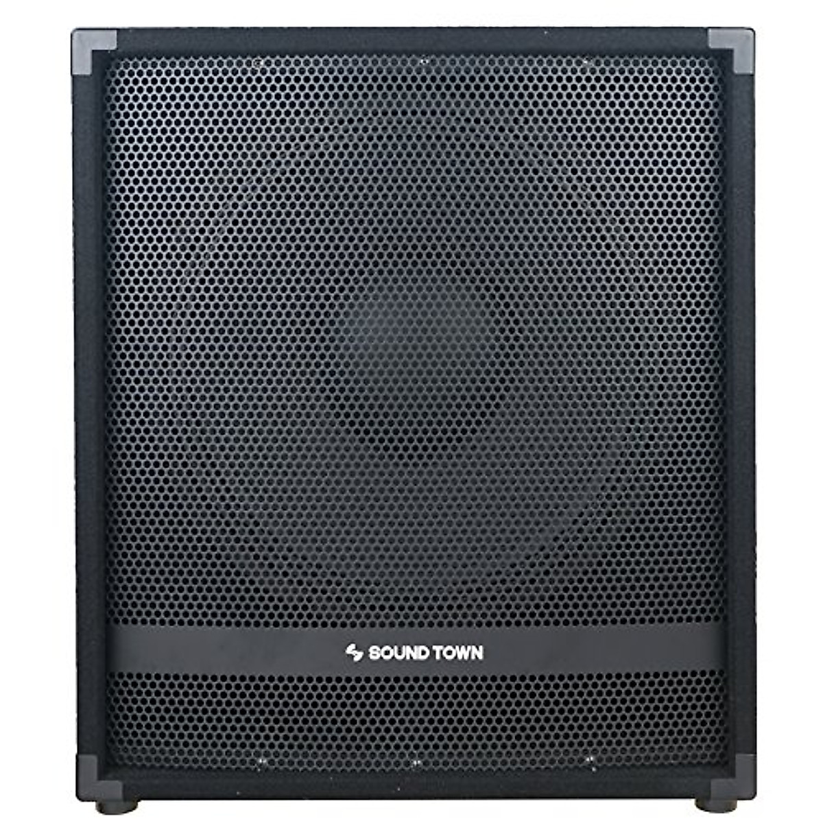 Sound Town METIS Series 2400 Watts 18” Powered Subwoofer with Class-D Amplifier, 4-inch Voice Coil (METIS-18SDPW)