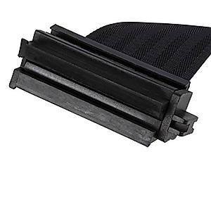 US Weight - U2000 Sentry Stanchion with 6.5 Foot Retractable Belt – Easy Connect Assembly (2-Pack), Black