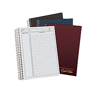 Ampad Gold Fibre Project Planner, Assorted Color Covers, 9.5 x 7.25, 84-Sheets, 3-Pack