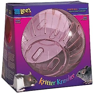 Lee's Kritter Krawler Jumbo Exercise Ball, 10-Inch, (Random colors),All Breed Sizes