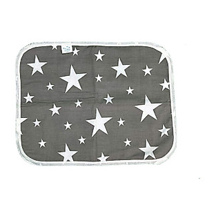 Baby Diaper Caddy Organizer | with Waterproof Changing Pad | 100% Cotton Rope Woven Basket | Portable Nursery Storage | for Boys and Girls | Travel Car Bin | 6 Inner Pockets | Removable Inserts