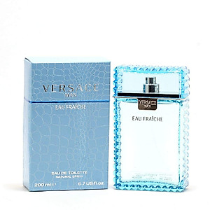 Versace Man Eau Fraiche Eau De Toilette Spray 6.7 Ounce