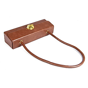 SAJOSE Purses and Handbags for Women Leather Designer Tote Fashion Ladies Shoulder Bags For Women (A-Brown)