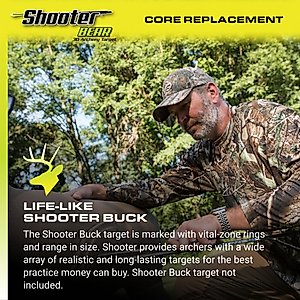 Shooter Field Logic Buck 3D Replaceable Insert Core, Tan (G71640)