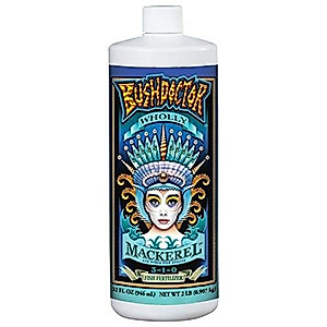 FoxFarm Bushdoctor Wholly Mackerel Fertilizer, 1 quart