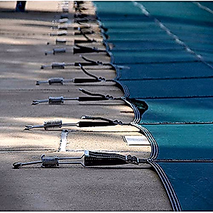 5 Pcs M6 x 50mm 304 Stainless Steel Expansion Bolt External Hex Expansion Screw Bolt Sleeve Anchor，Pool Safety Cover Expansion Bolts，for Concrete