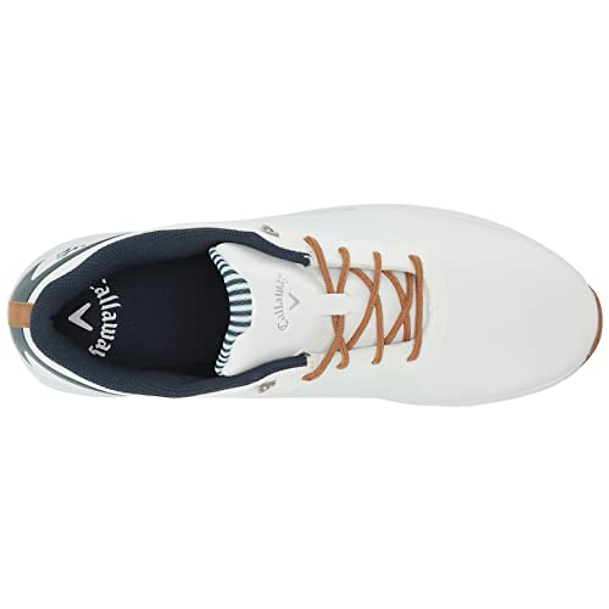 Callaway Footwear Women's Coronado v2 Sneaker, White/Navy, 8