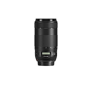 Canon Cameras US EF 70-300 is II USM 70-300mm f/4-5.6 Fixed Zoom Camera Lens, Black (0571C005)