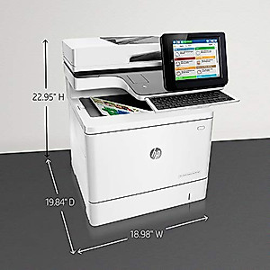 HP Color LaserJet Enterprise Flow MFP M577z | Streamline complicated workflows | Fast scan speeds | Built-in OCR software (B5L48A)