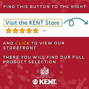 Kent A OT Small Double Tooth Hair Pocket Comb, Fine / Wide Tooth Comb For Hair, Beard and Mustache, Coarse / Fine Hair Grooming Comb for Men, Women and Kids. Saw Cut Hand Polished. Handmade in England