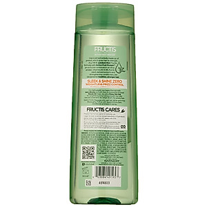 Garnier Hair Care Fructis Sleek and Shine Zero Shampoo, 12.5 Fluid Ounce