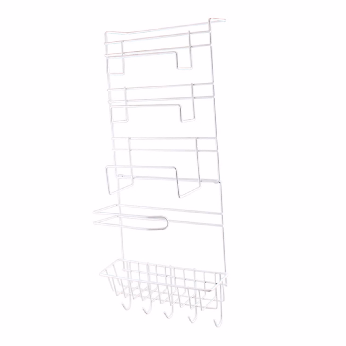 MAGICLULU Refrigerator Side Wall Shelf Multi-layer Storage Holder Copper Storage Rack Refrigerator Storage Rack Refrigerator Hanging Rack Foldable Storage Rack