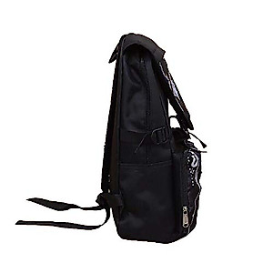 HAMIQI Anime Style Cosplay Black Butler Backpack Young Teens School Bag Fashion Casual Backpack Laptop Book Bag