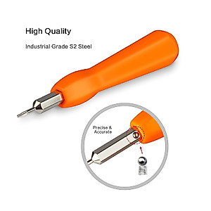 Doorbell Screwdriver Replacement,Double-ended Screwdriver for Doorbell Replacement Bit Fit for All Doorbells include Video Doorbell, Video Doorbell 2, Pro and Elite