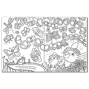 Personalized Coloring & Activity Book for Kids with Sticker Sheet - I See Me! (Garden)