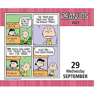 Peanuts 2021 Day-to-Day Calendar