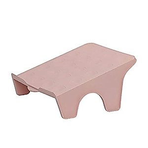 HTLLT Practical and Convenient Shoe Slots Organizer Adjustable Shoe Racks Space Saver Shoe Holder 5/8 Piece Set,Pink,5 Piece Set
