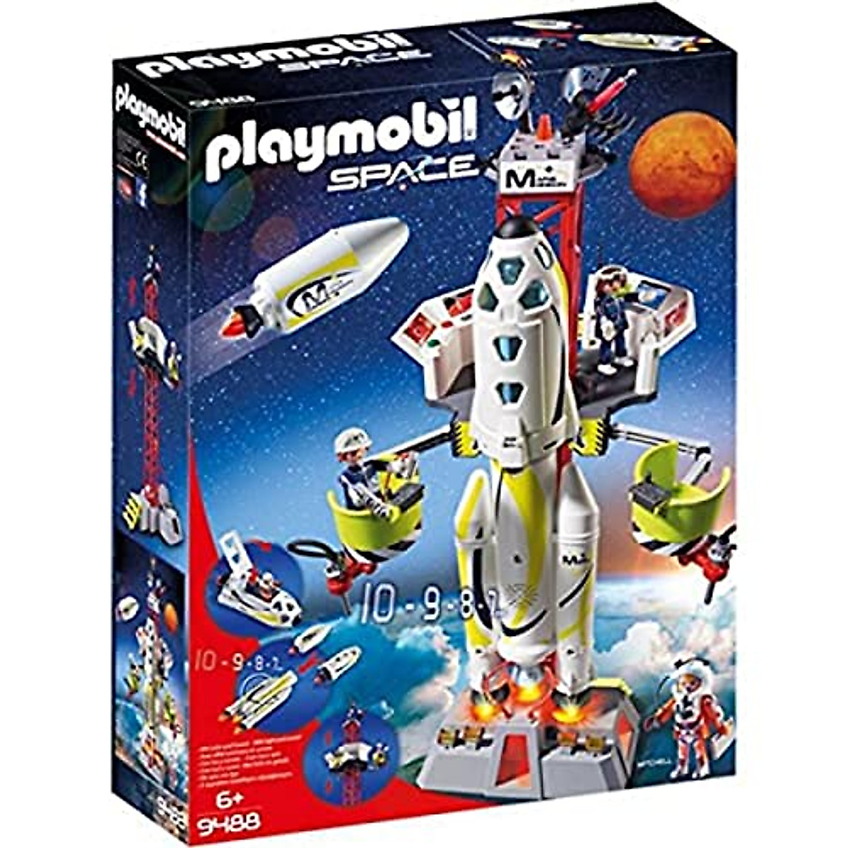 Playmobil Mission Rocket with Launch Site, Multi