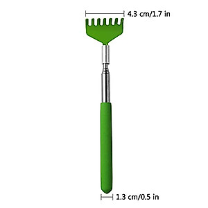 Mini Zen Sand rakes Tool Decoration Garden Sand rake feng Shui Decoration for Home Office 2 Pieces(Yellow + Green)