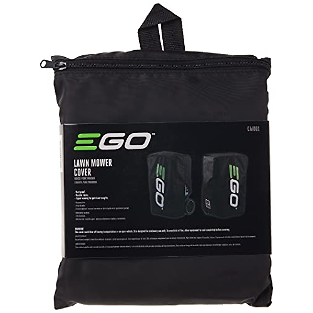 EGO Power+ CM001 Cover for Walk-Behind Mower Durable Fabric to Protect Against Dust, Dirt and Debris , Black