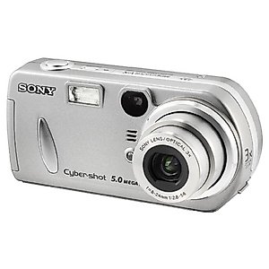 Sony DSCP92 Cyber-shot 5MP Digital Camera w/ 3x Optical Zoom