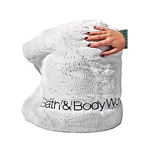 Bath & Body Works White Coziest Blanket 60" H x 50" W