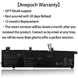 Anepoch C31N1843 Laptop Battery Replacement for ASUS VivoBook S14 S432FA S432FL Vivobook S15 S532 S532FA S532FL X432FA X432FL X432FLC X532FA X532FL X532FLC S432FA-EB008T 11.55V 42Wh 3640mAh