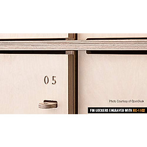 Amana Tool RC-1102 Insert V-Groove 90 Deg x 3/4 CH x 1/2 Inch SHK CNC Router Bit