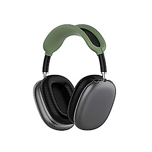 AWINNER Headband Cover Compatible for Apple AirPods Max,Washable Soft Silicone Headband Protectors/Comfort Cushion/Top Pad Protector Sleeve for AirPods Max (Green)