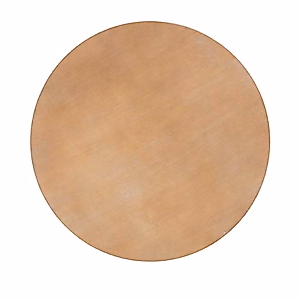 Linon Table, Light Natural Brown, 42 x 42 x 30