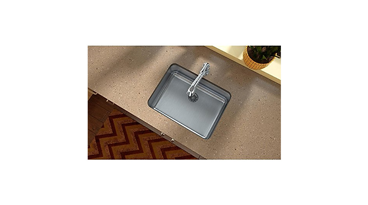 Elkay Undermount Stainless Steel Sink with Perfect Drain