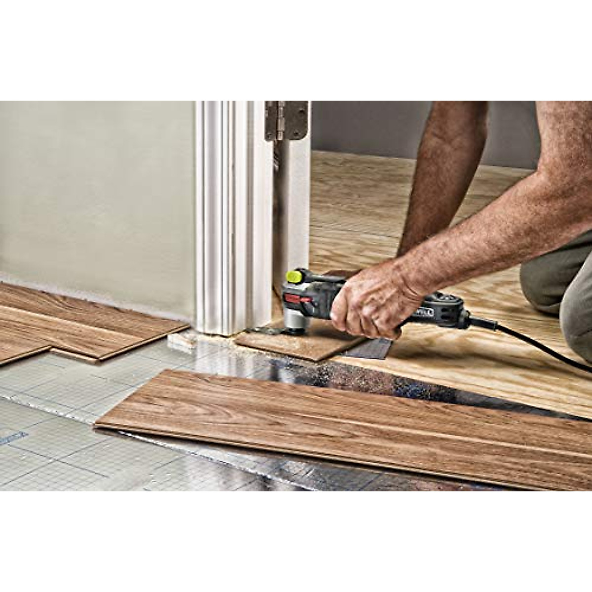 Rockwell AW400 F80 Sonicrafter 4.2 Amp Oscillating Multi-Tool with 9 Accessories and Carry Bag