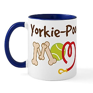 CafePress Yorkie Poo Dog Mom Mug Ceramic Coffee Mug, Tea Cup 11 oz