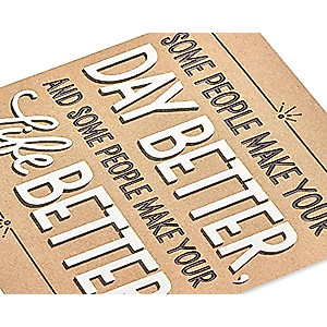 American Greetings Thank You Card (Day Better)