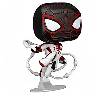 Spider-Man Miles Morales T.R.A.C.K. Track Suit Pop # 768 Marvel Gamerverse Vinyl Figure (Bundled with EcoTek Protector to Protect Display Box)