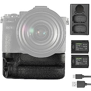NEEWER Vertical Battery Grip Replacement for VG-C4EM with Two NP-FZ100 Batteries & Charger Kit, Compatible with Sony A7R V A7R IV A9 II A7 IV A7S III A1, BG A7IV