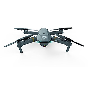Falcon X 4K Drone with Camera for Adults Upgraded Edition Wide-Angle HD WiFi FPV Live Video - QuadAir Skyline X Foldable, Beginners, Gesture Photo, Altitude Hold, Includes Case and 2 Batteries