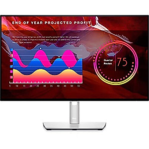 Dell UltraSharp 23.8 Inch Adjustable Monitor FHD (Full HD) Infinity Edge - U2422H, 1920x1080 16:9 8ms, 16.7 Million Colors, Color Gamut 100% sRGB, Tilt, Swivel, Pivot, Height Adjustable (Renewed)