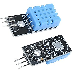 WWZMDiB DHT11 Temperature and Humidity Sensor 3.3V-5V Humidity Measure 20%-95% Temperature Measure 0-50℃ for arduino (3Pcs DHT11)