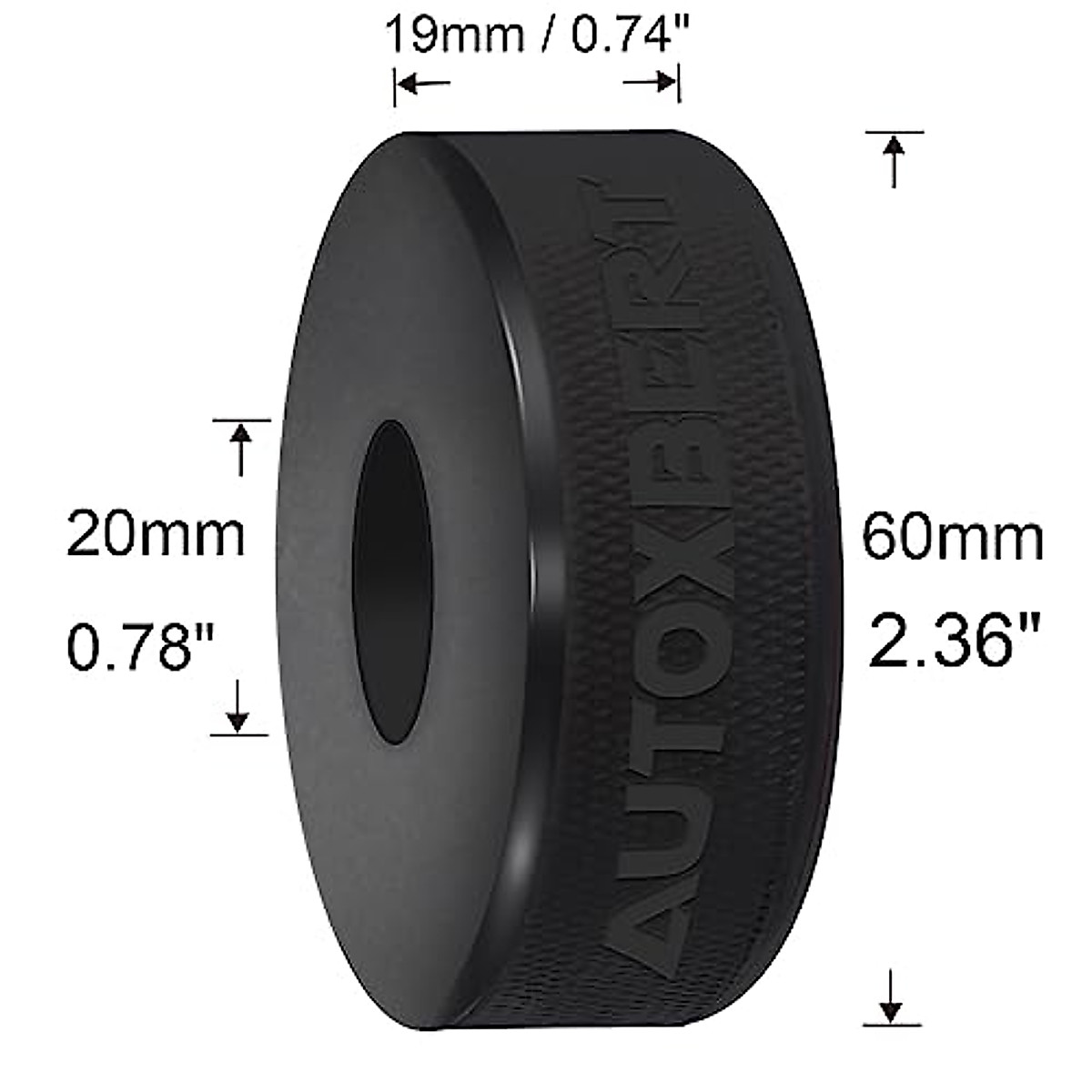 Rubber Bottle Jack Pad Support Point Adapter Jacking Car Removal Repair Tool for 2 Ton Bottle Jacks Auto Accessories 60x20mm New