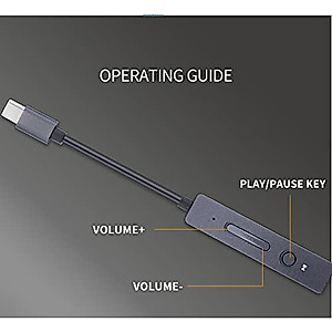 Linsoul XDUOO Link V2 USB DAC Headphone Amplifier with CS43131 Chip, Type-C Input, 3.5mm Output for Mobile Phone PC (Link V2, Gray)