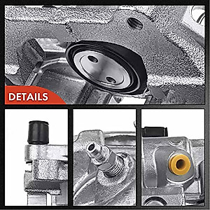 A-Premium Disc Brake Caliper Assembly with Bracket Compatible with Select Mazda Models - 5 2006-2010/2012-2015, L4 2.3L, L4 2.5L - Rear Left Driver Side