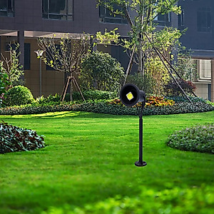 OSALADI 5Pcs Mini LED Landscape Lights,LED Landscape Lights, Low Voltage Outdoor Spotlight for Doll House Sand Table